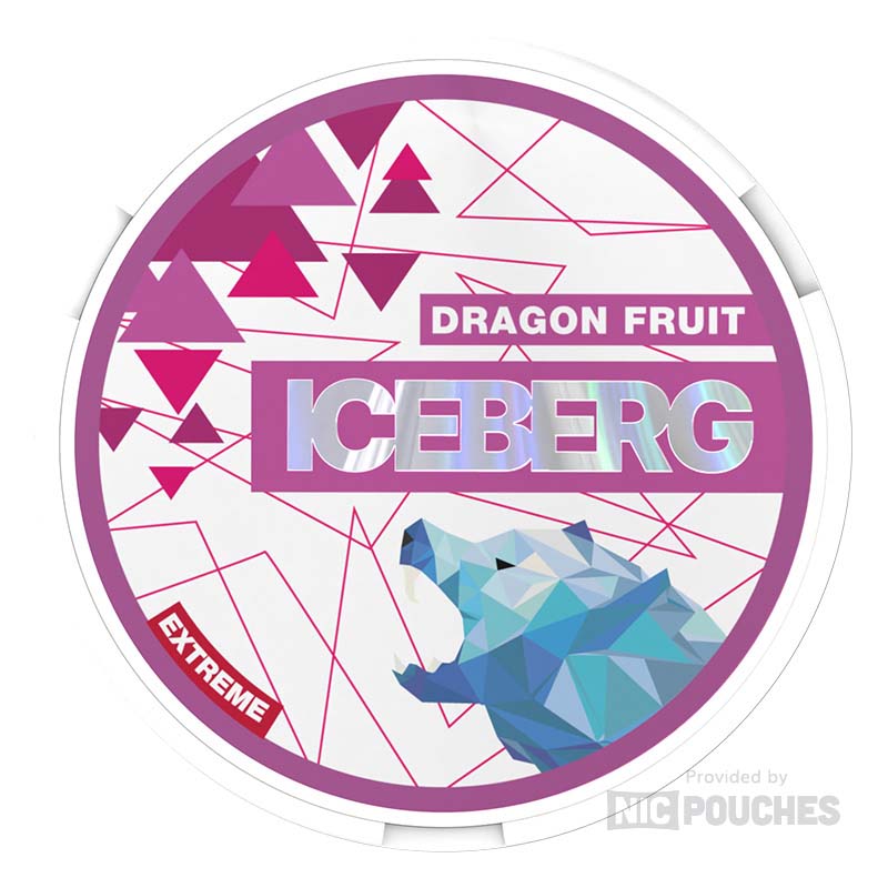 Iceberg Dragon Fruit Nic Pouches | Rich & Creamy Flavour