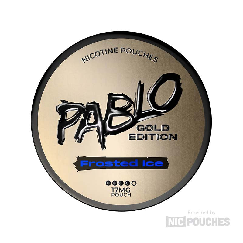 Pablo Gold Edition Frosted Ice | Intense Cool Nic Pouches