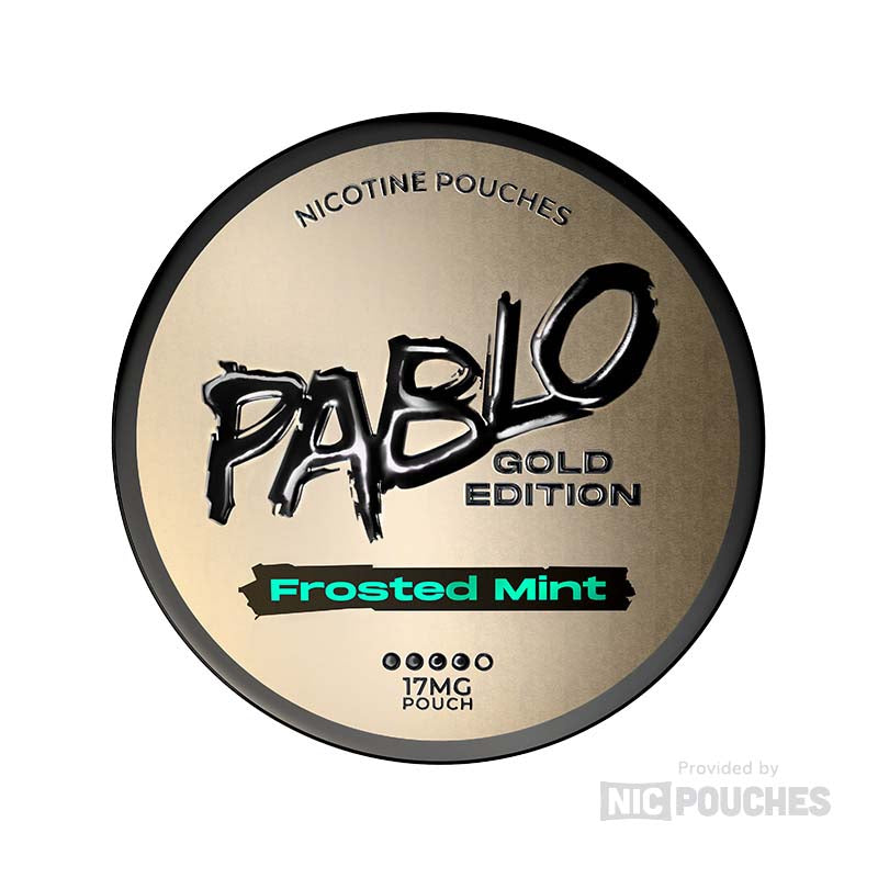 Pablo Gold Edition Frosted Mint | Cool & Sweet Nic Pouches