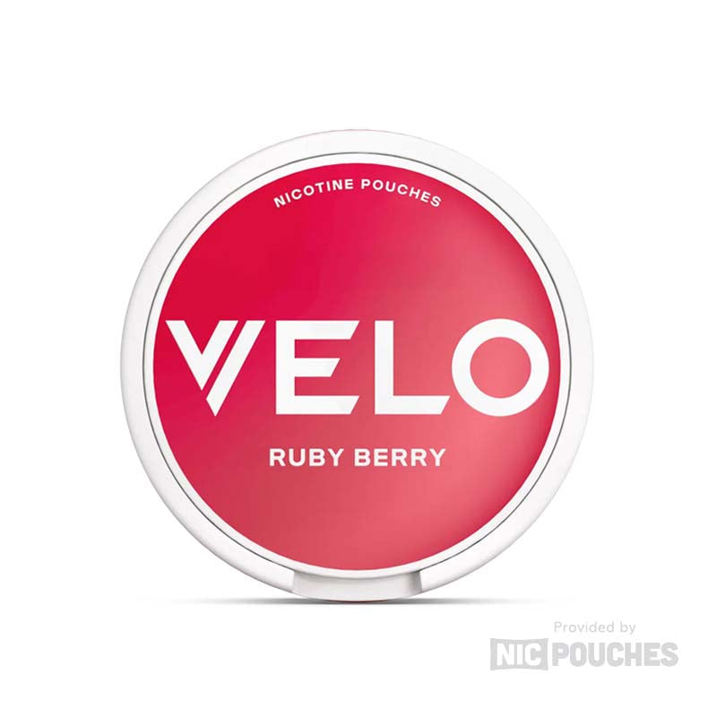 VELO Ruby Berry | Sweet Berry Nic Pouches